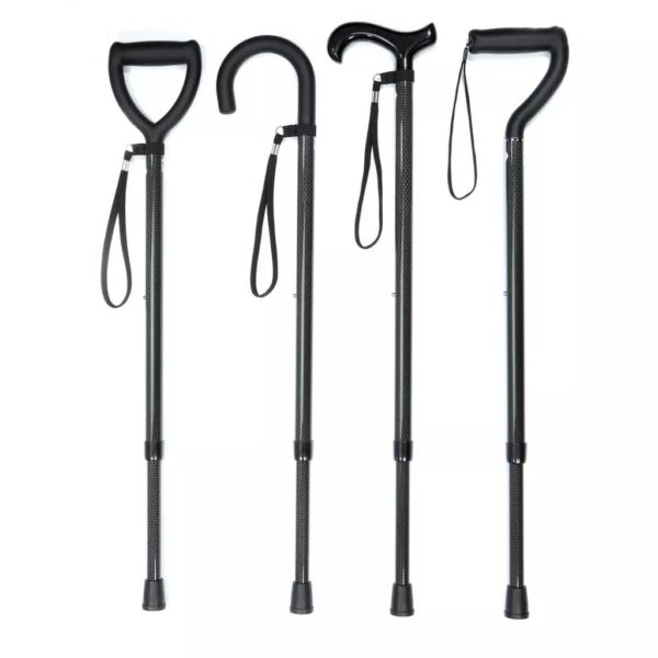 均佳 碳纖維拐杖-單拐 / 折拐 可調高度 輕便手杖 輕型拐杖 折疊拐杖 直拐 JG-009 – 宏陽復健器材中心